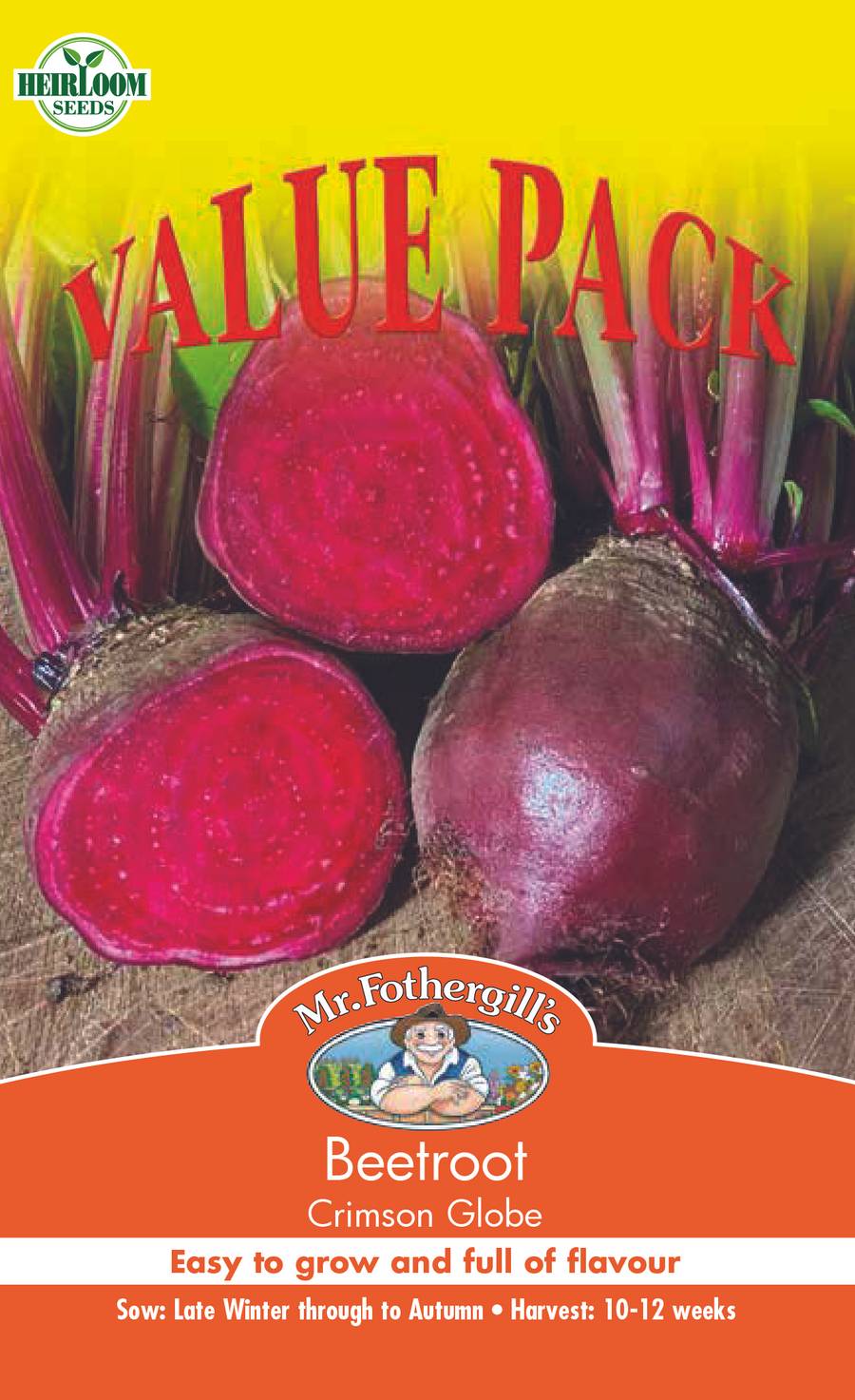 Seeds D Beetroot Crimson Value Pack
